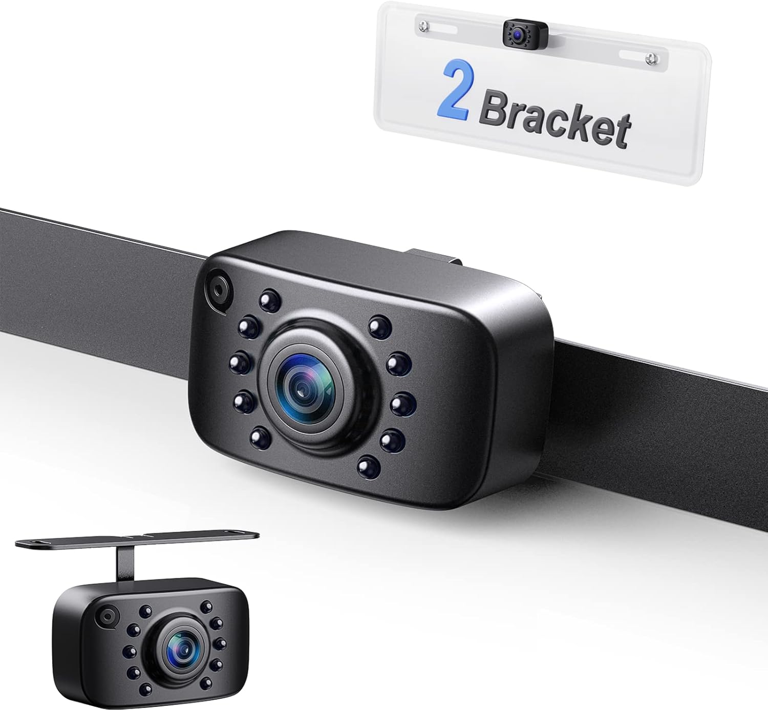 eRapta ERT01 HD Backup Camera Rear View License Plate Reverse Camera U