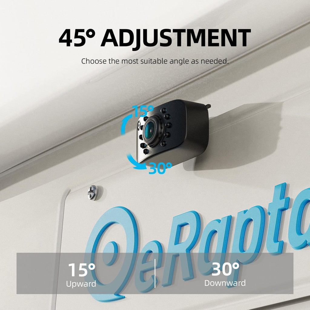 eRapta ERT01 HD Backup Camera Rear View License Plate Reverse Camera U