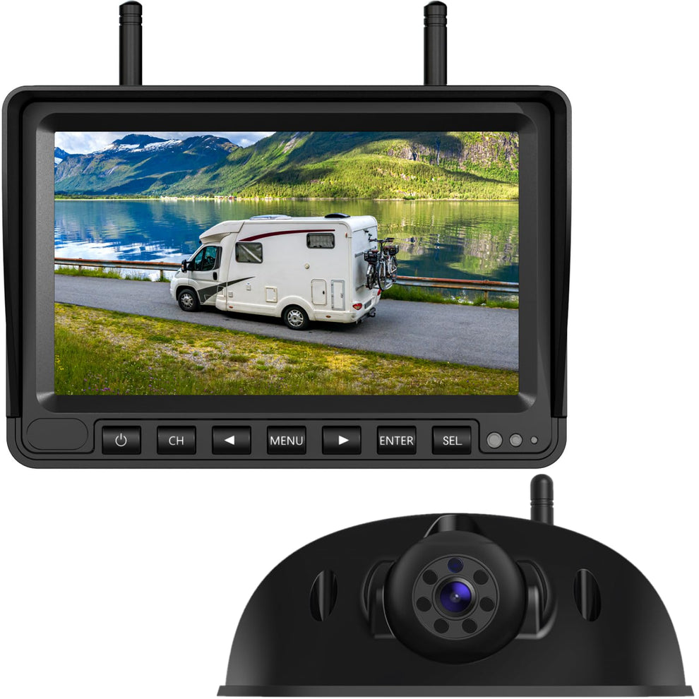 eRapta RV Backup Camera Wireless System for Furrion with 7-Inch Monito